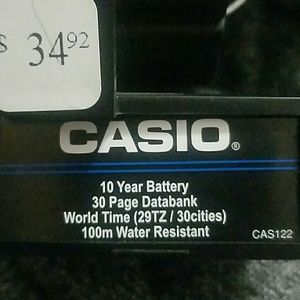 Casio | Accessories | Casio World Time Watch | Poshmark